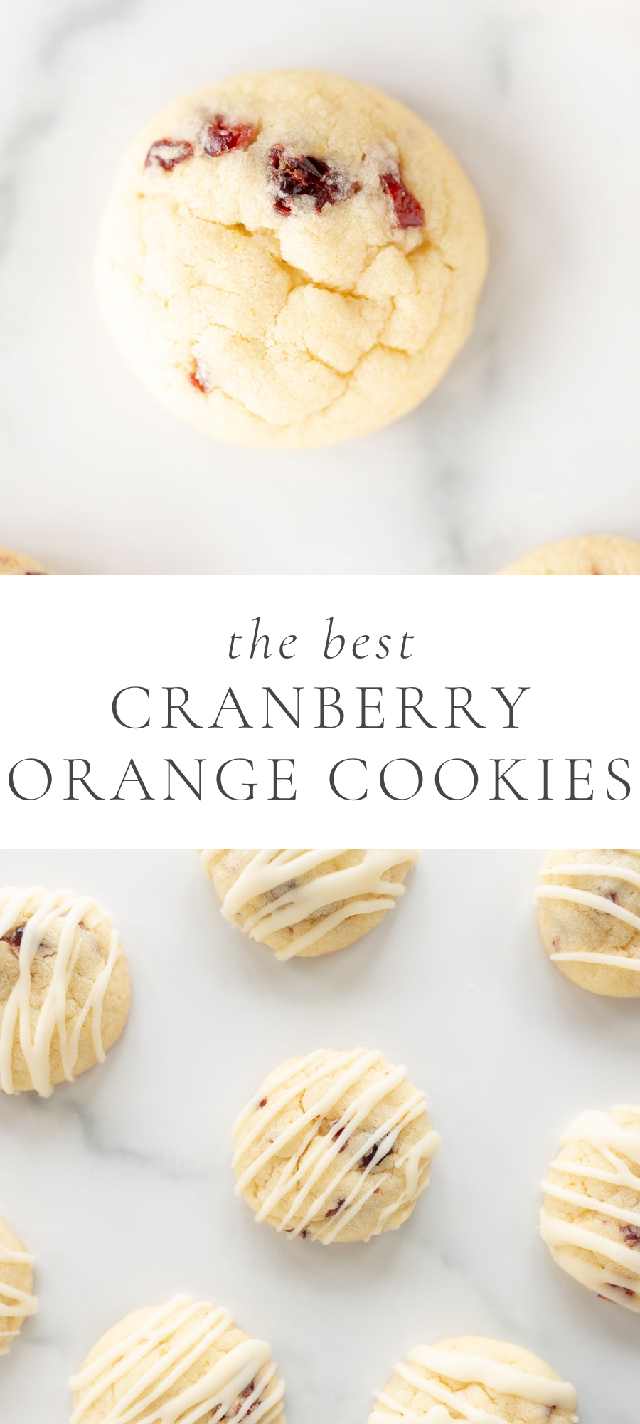 Cranberry Orange Cookies | Easy Cookie Recipes