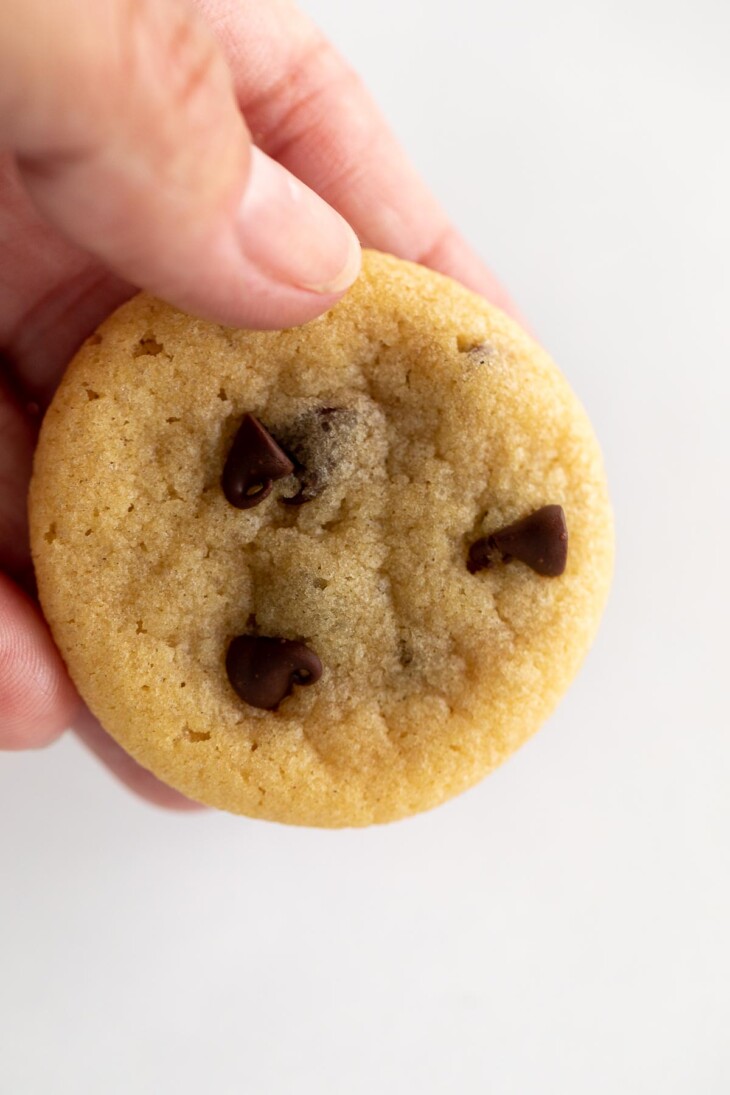 Miniature Chocolate Chip Cookies