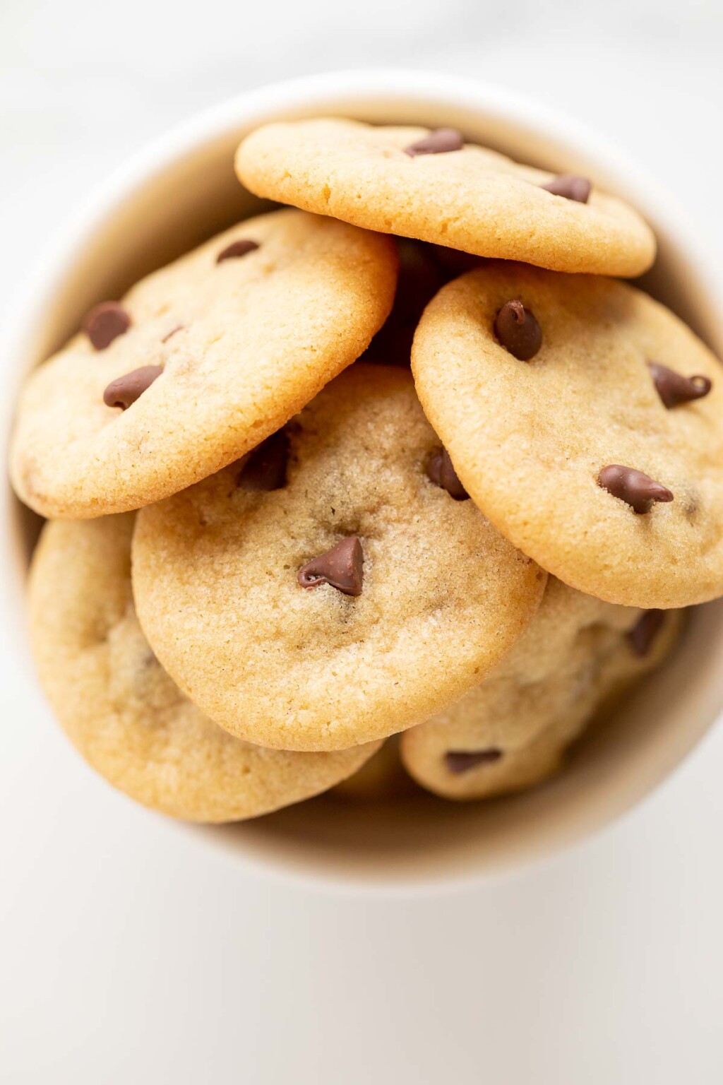 Miniature Chocolate Chip Cookies