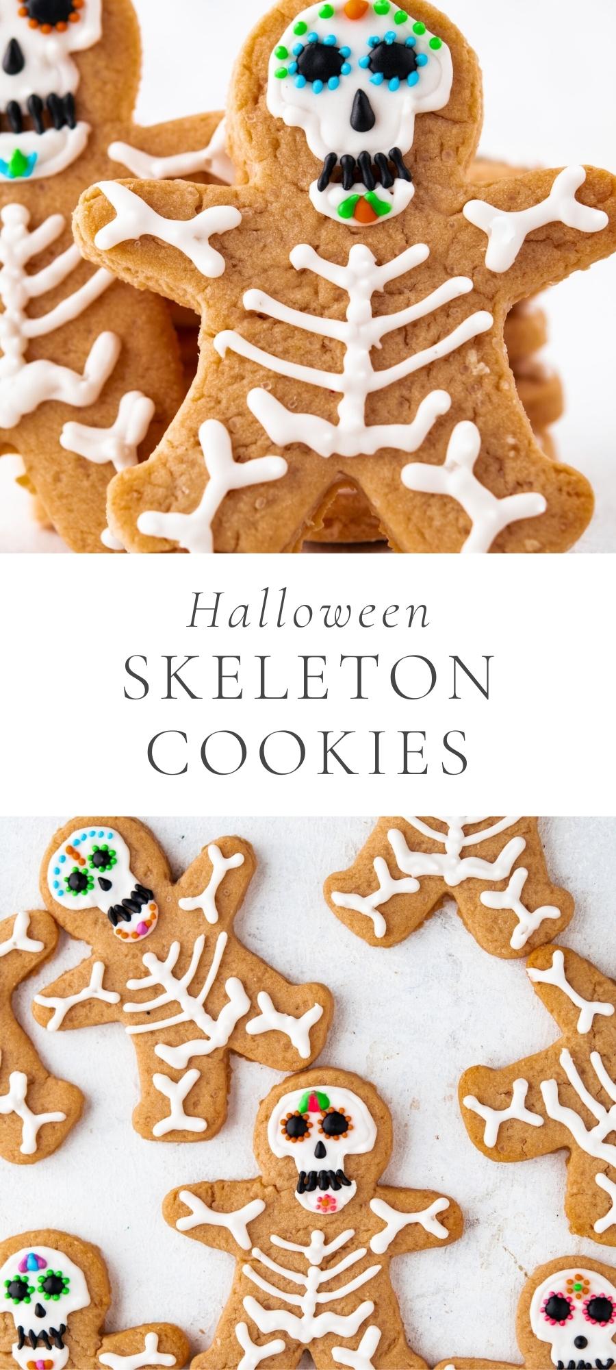 Halloween Skeleton Cookies | Easy Cookie Recipes