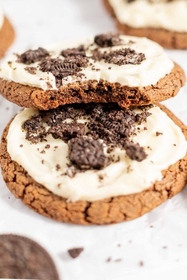 Chocolate Oreo Crumbl Cookies | Easy Cookie Recipes