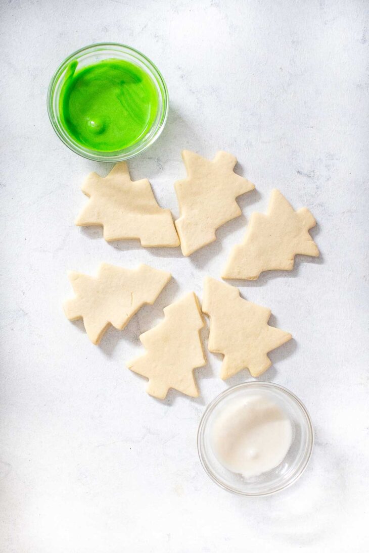 Christmas Tree Cookies - Easy Cookie Recipes